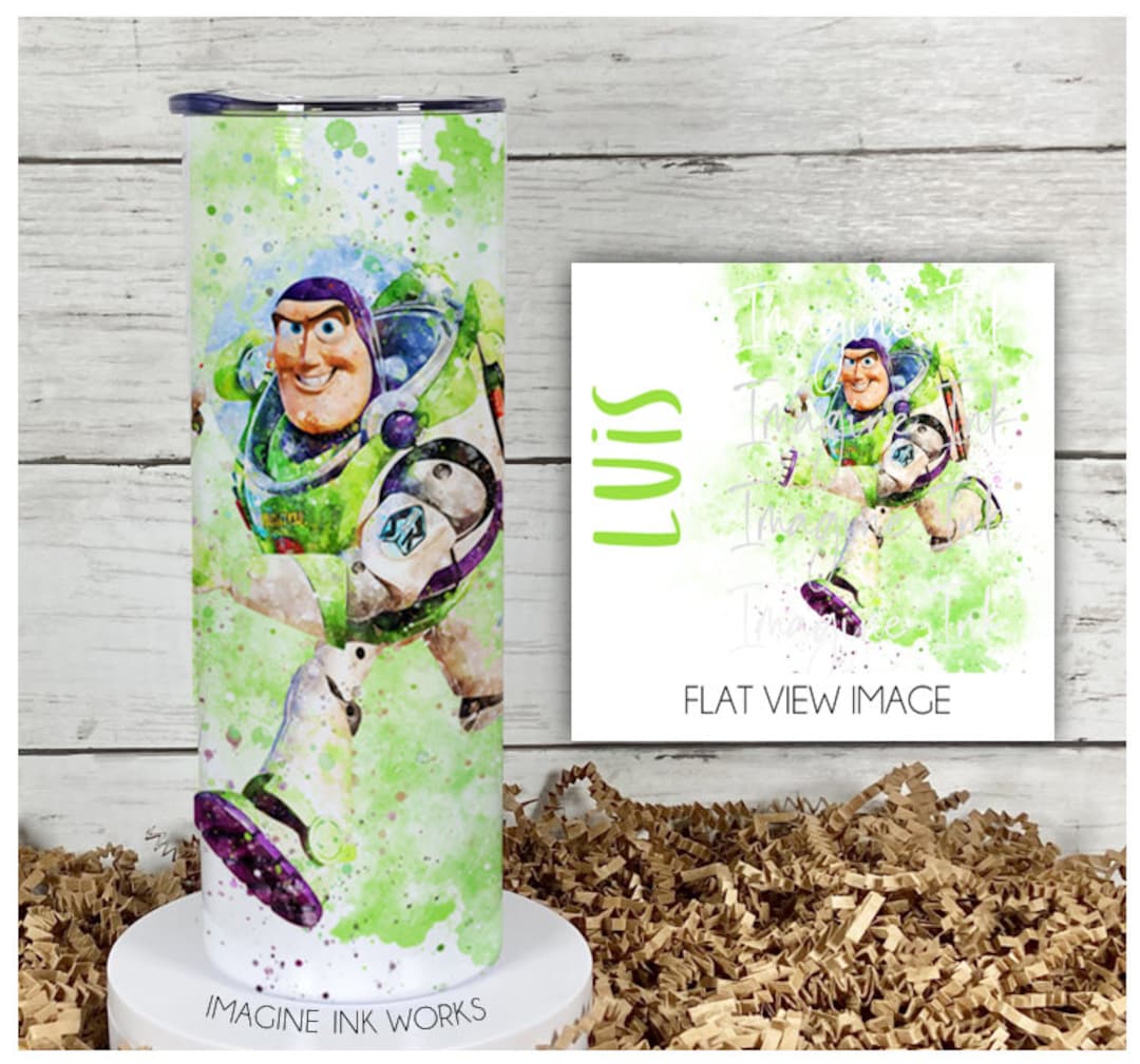 Tumbler Buzz Lightyear 20oz Skinny Tumbler - Disney Character ...