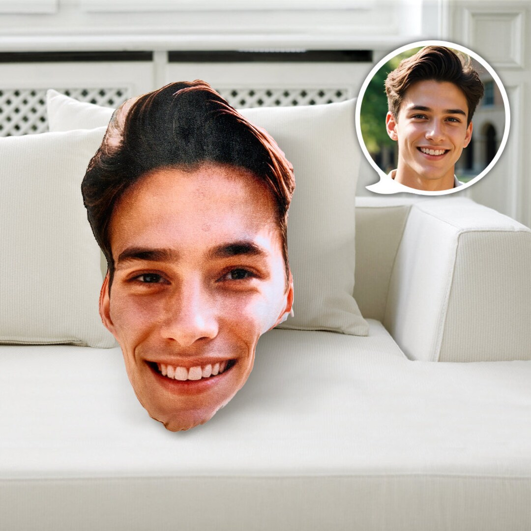 Custom Head or Full-body Funny Ugly Pillow Hilarious Birthday Gift ...