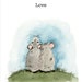Greeting Card : LOVE Celebrate Graduation Party Opossum Possum Blank ...