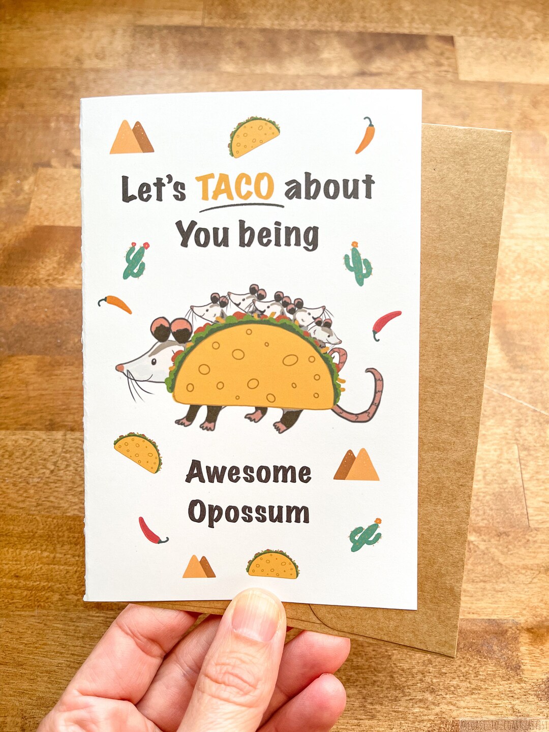 Greeting Card : Lets Taco How Awesome You Are Birthday Celebrate ...