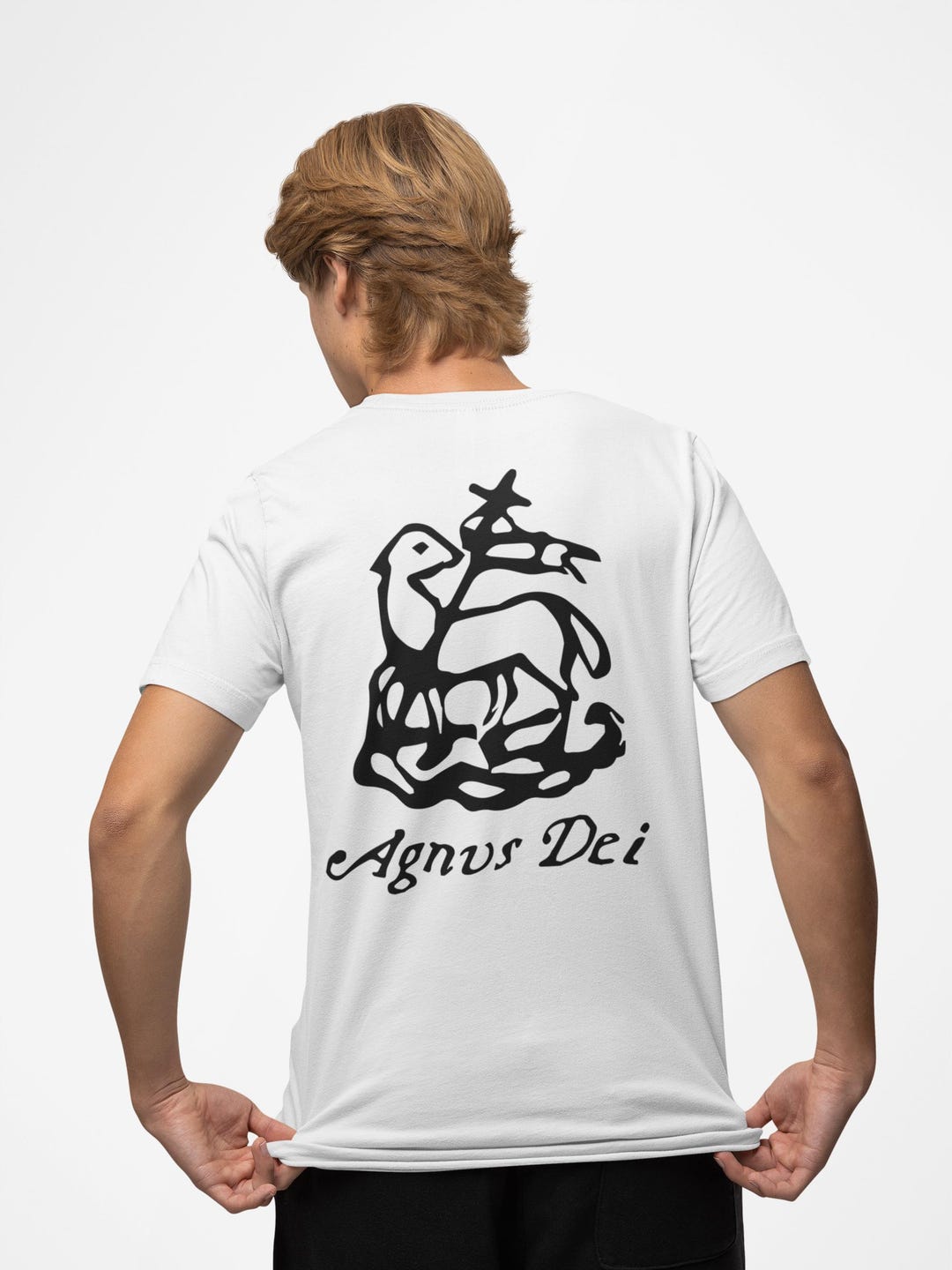 Agnus Dei - Catholic T-shirt, Catholic Apparel, 100% Cotton Made in USA ...