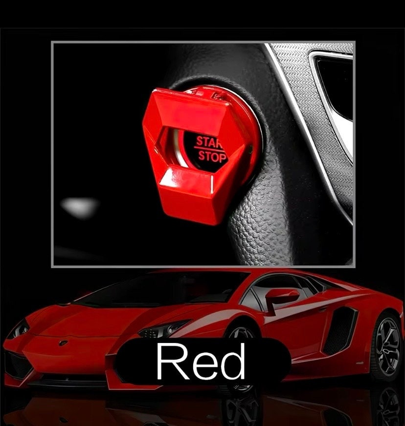 New Style Car LAMBO Engine Start Push Button Switch Cover Trim - Etsy