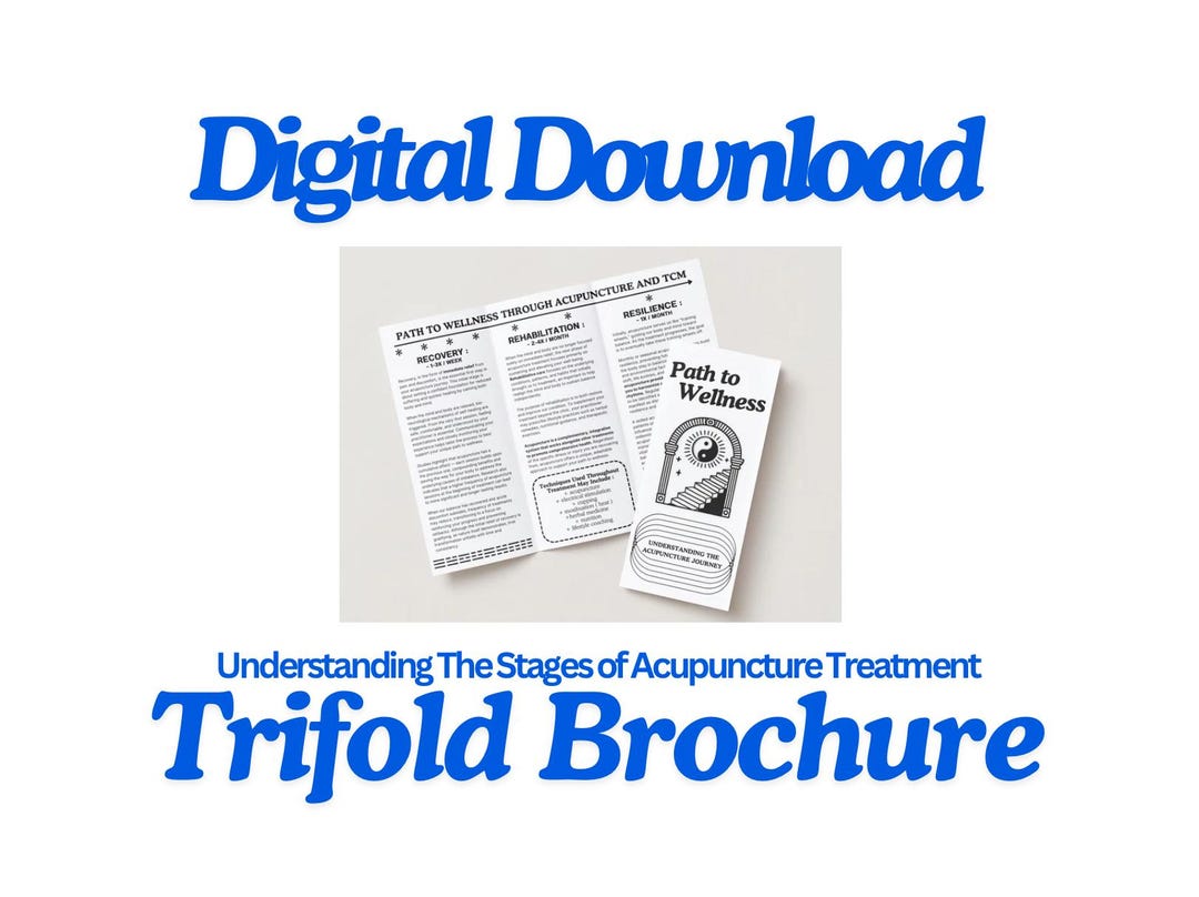 Acupuncture Brochure, Path to Wellness, Understanding the Acupuncture ...