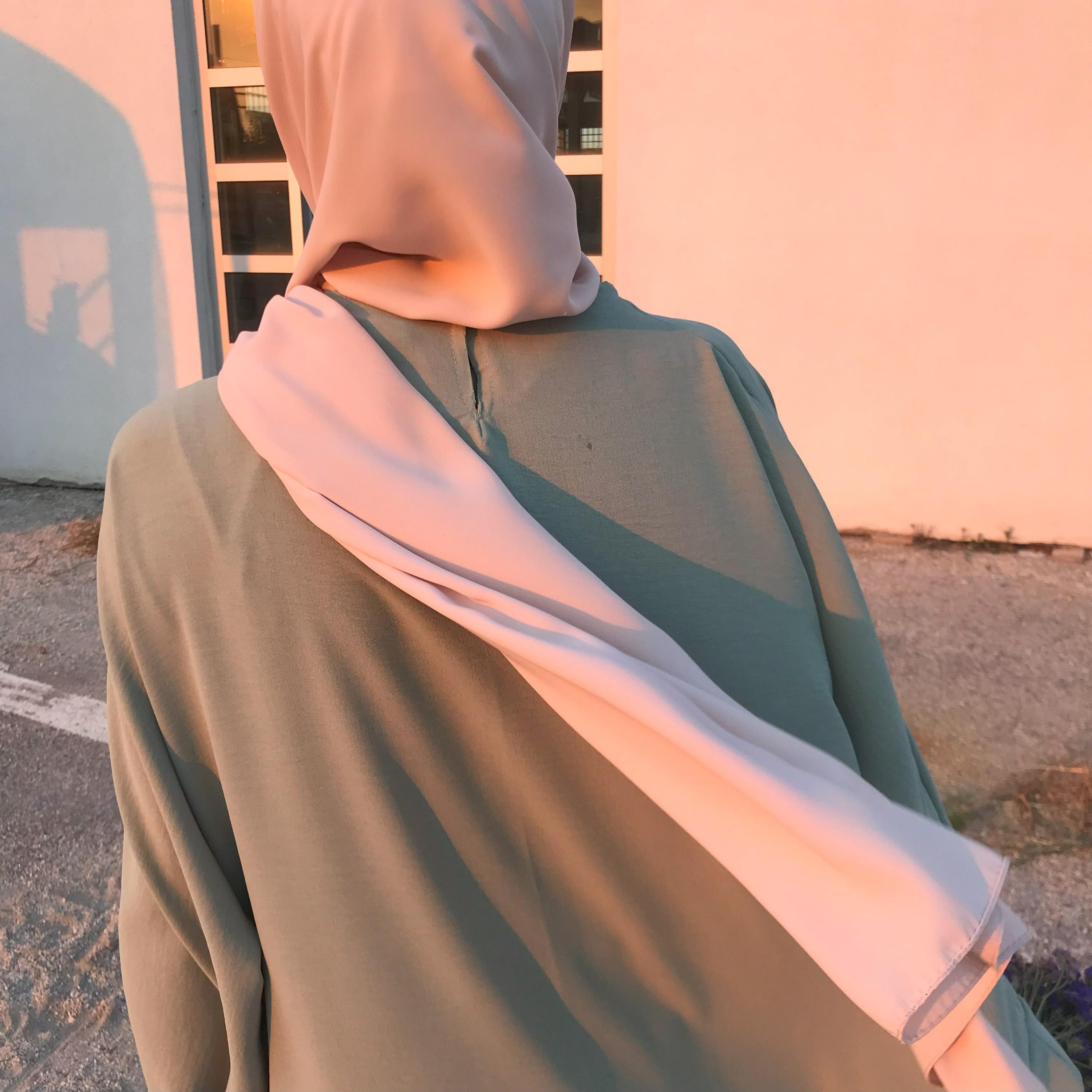 Maxy Dress With Turkish Abaya Style Dress Hijab, Islamic Dress for ...