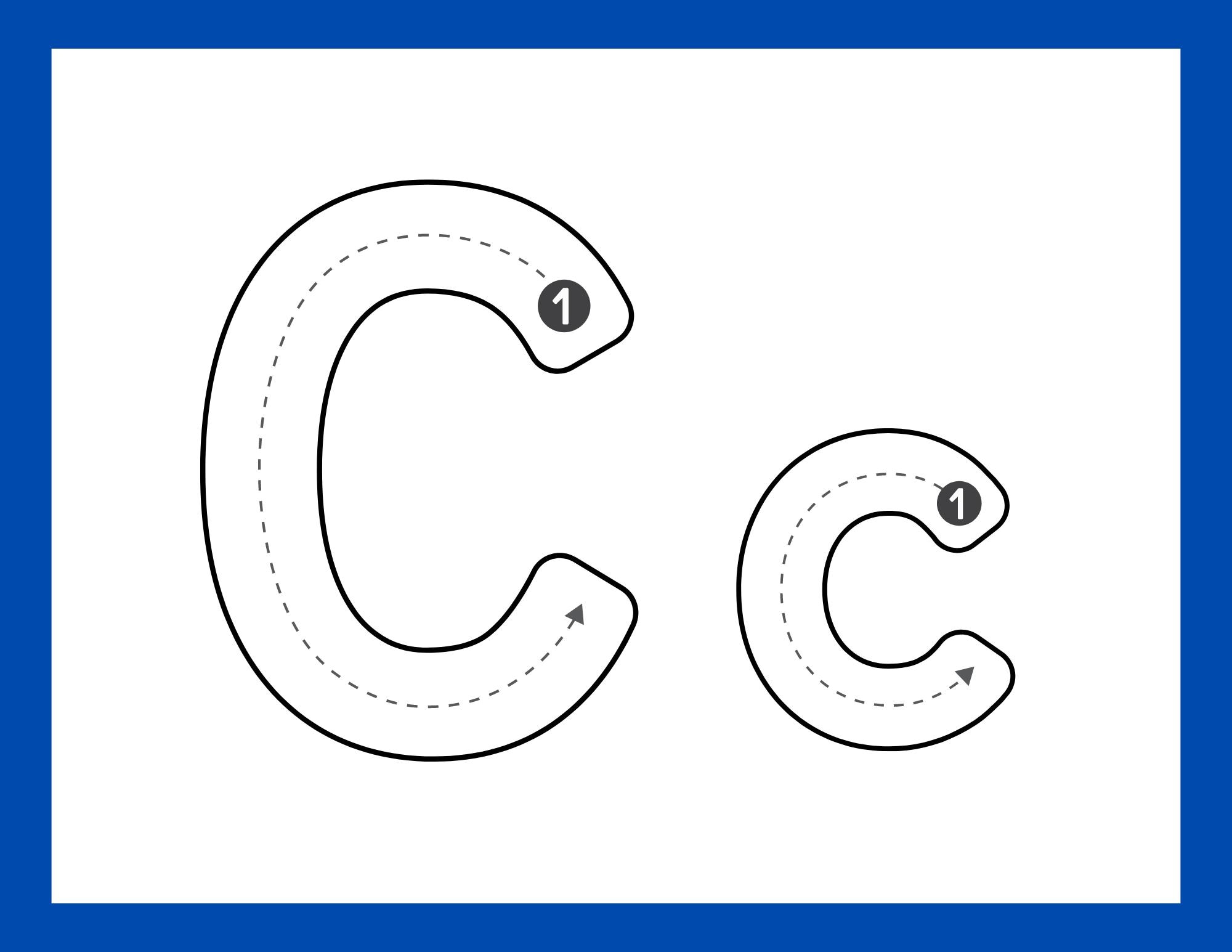 Alphabet Tracing Mats – Letter Tracing Cards for Preschool & Toddlers ...