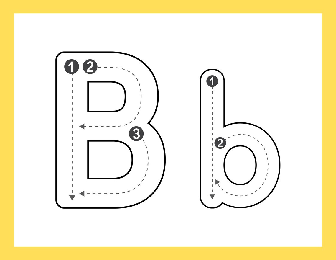 Alphabet Tracing Mats – Letter Tracing Cards for Preschool & Toddlers ...