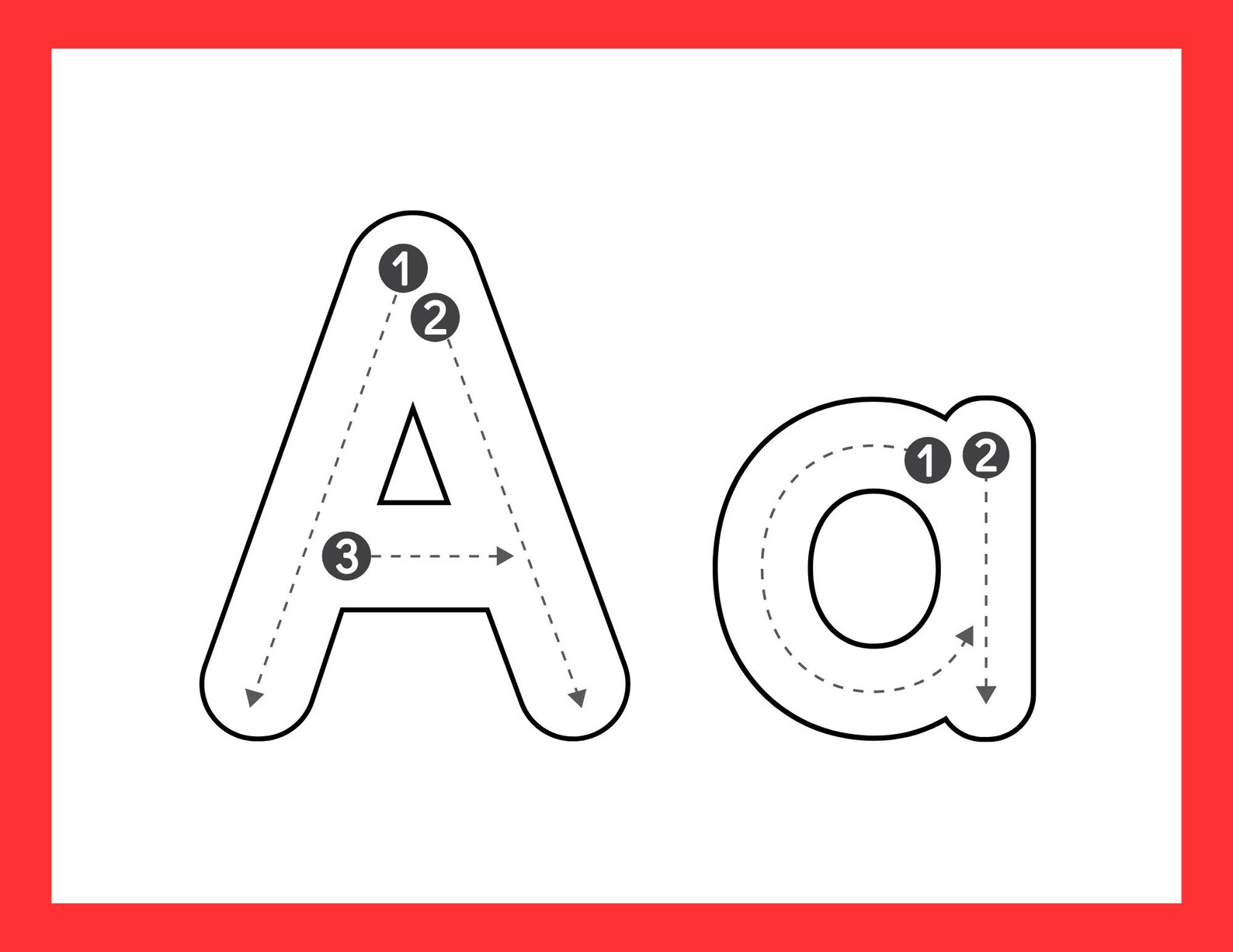 Alphabet Tracing Mats – Letter Tracing Cards for Preschool & Toddlers ...