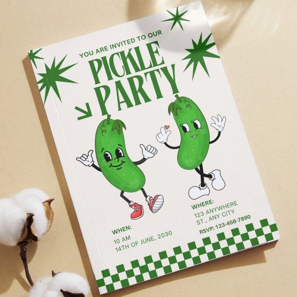 Pickle Card - Etsy