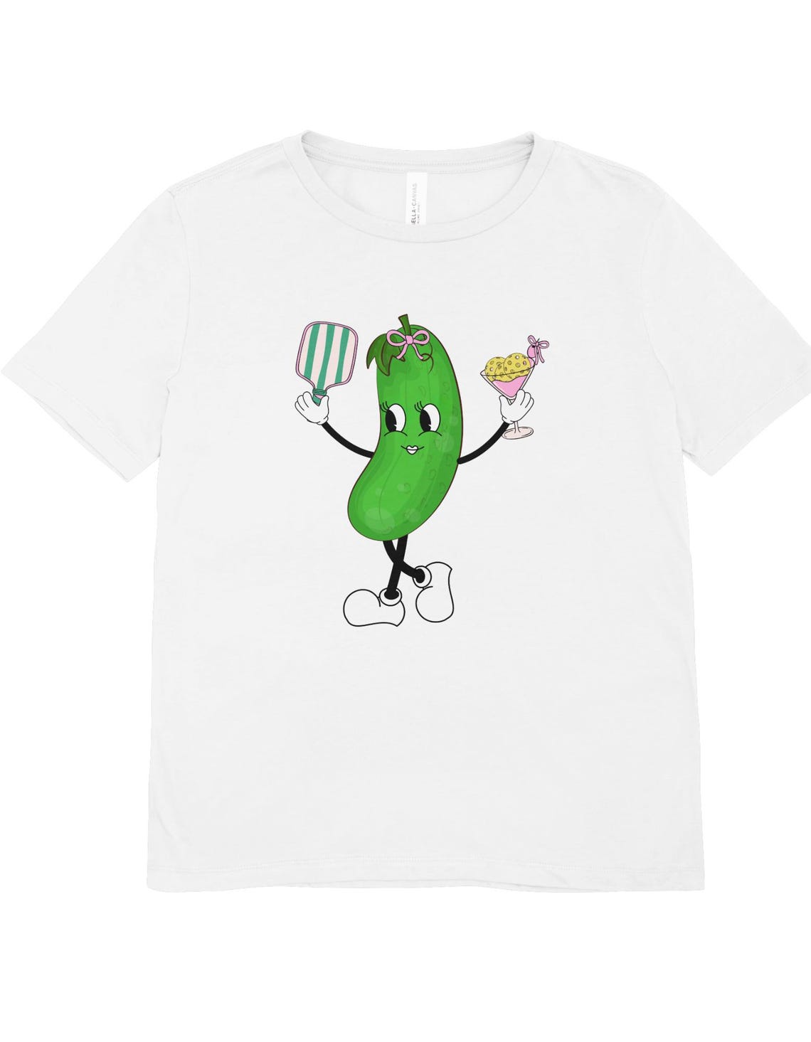 Pickleball Pickle Queen, Cucumber Character Png File, Instant Download ...