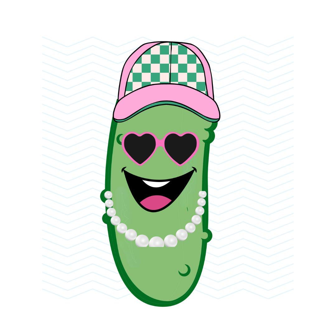 Pickle Queen, Cucumber Character Png File, Instant Download, Funny Dill ...