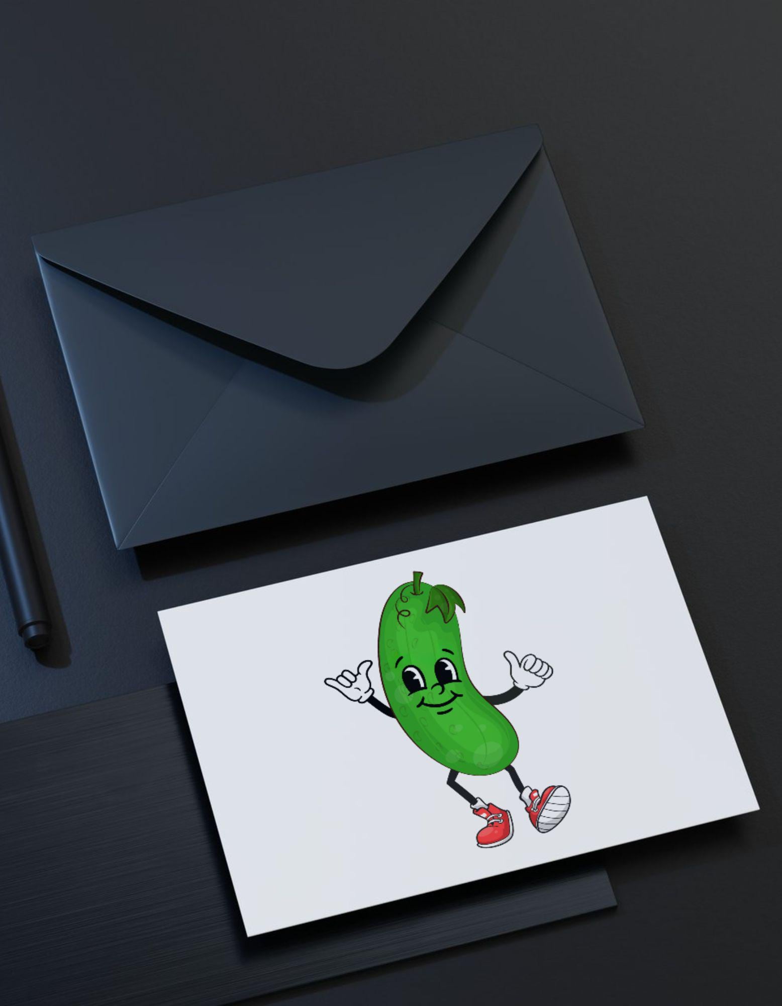 Cool Pickle Dude Digital Png File, Instant Download, Funny Dill Pickle ...