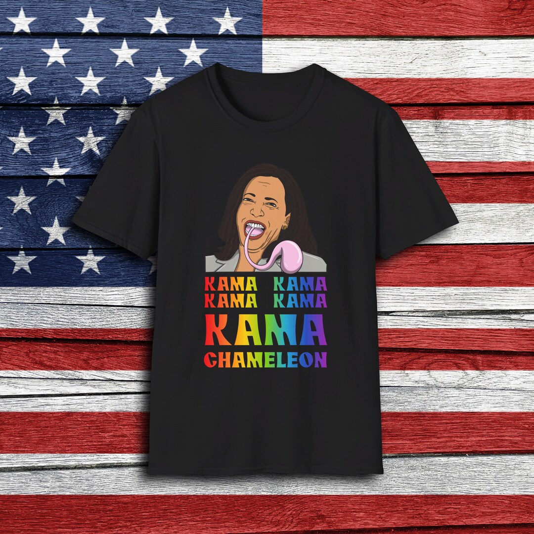 Kamala Harris Shirt, Funny Kama Chameleon Harris T Shirt, Pro Trump ...