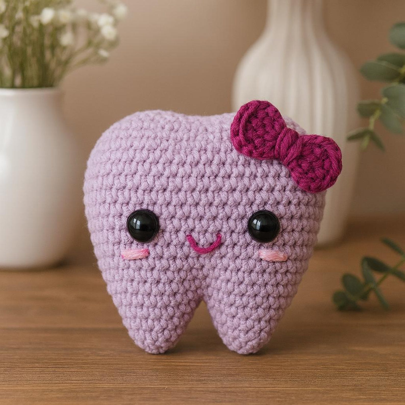 Tooth Crochet Pattern: Amigurumi Dental Gift (PDF Download - Etsy