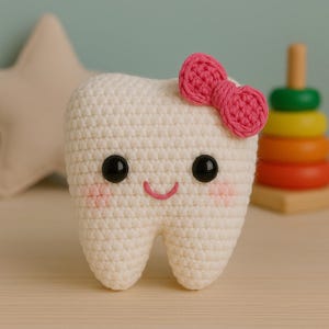 Tooth Crochet Pattern: Amigurumi Dental Gift (PDF Download - Etsy
