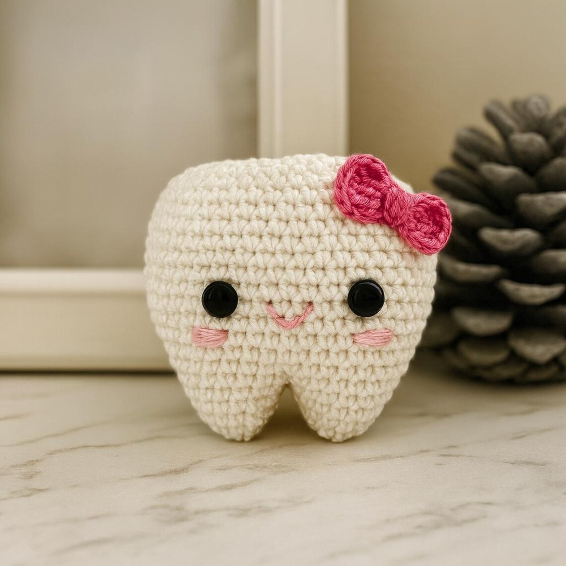 Tooth Crochet Pattern: Amigurumi Dental Gift (PDF Download - Etsy