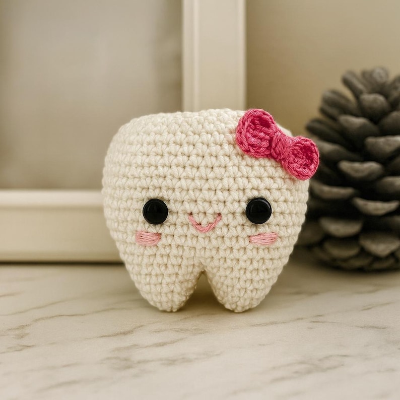 Tooth Crochet Pattern: Amigurumi Dental Gift (PDF Download - Etsy