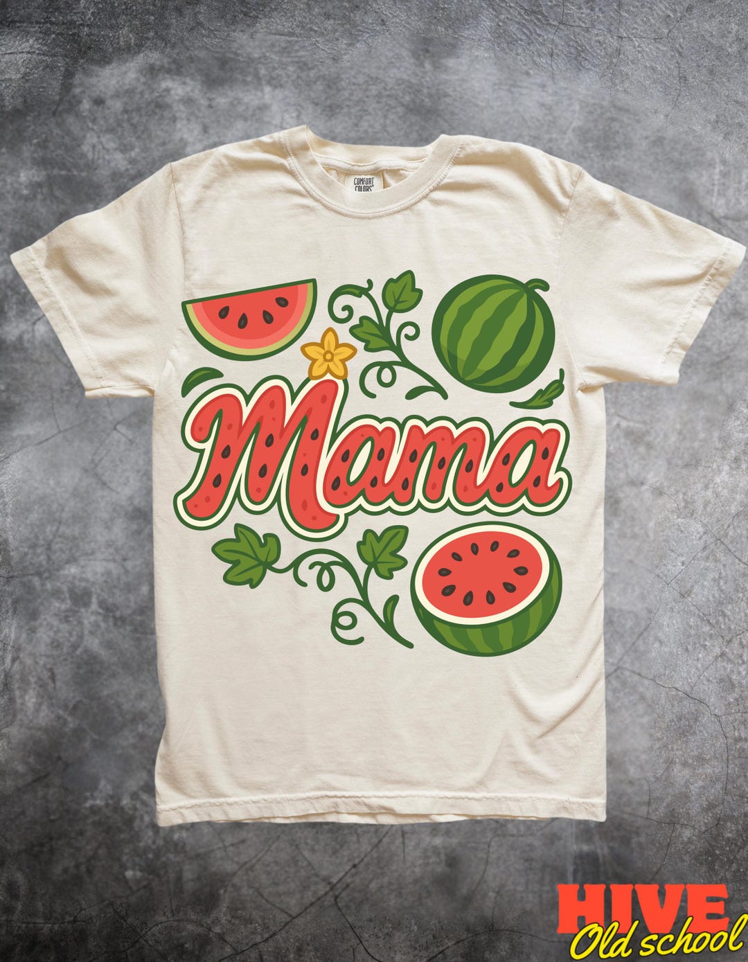 Preppy Mama Watermelon Checkered Png, Cute Watermelon Floral Mama Light ...