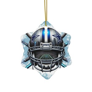 Cowboys Ceramic Ornament - Etsy