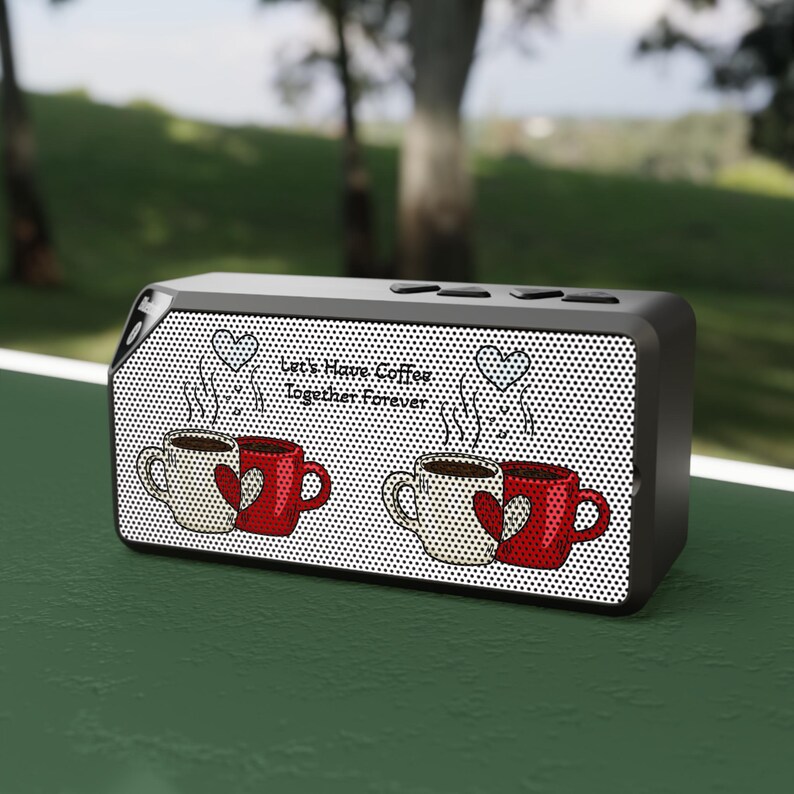 Coffee Together Forever Portable Bluetooth Speaker - Etsy