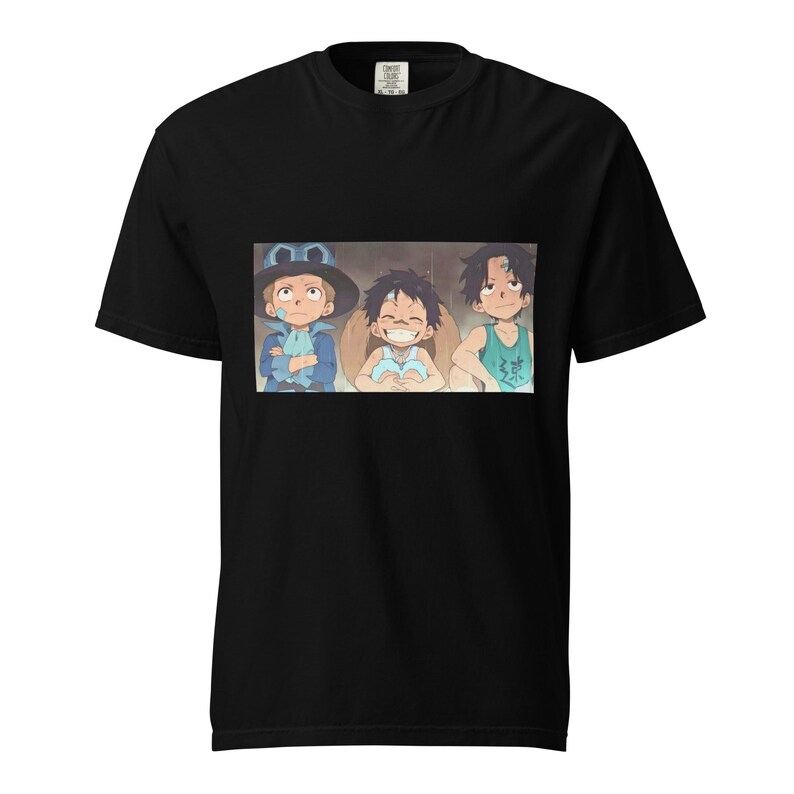 One Piece Anime Tshirt, Ace Luffy and Sabo for Anime Lovers, Manga ...