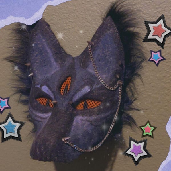 Therian Raccoon Mask - Etsy