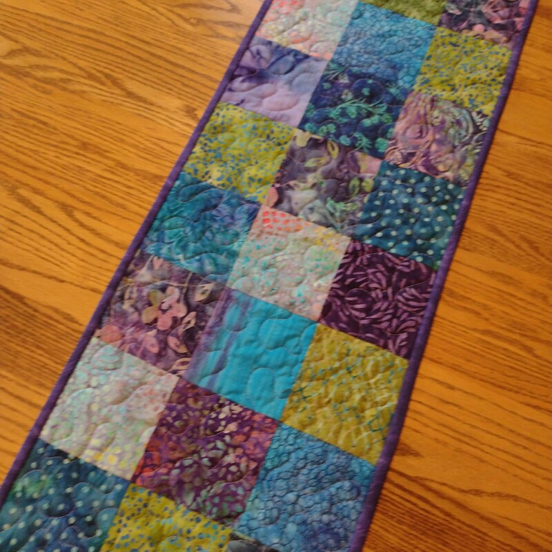 Batik Table Runner - Etsy