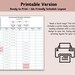 Automated Weekly Schedule Excel Template | Overlap Detection | Customizable Block Schedule - Etsy