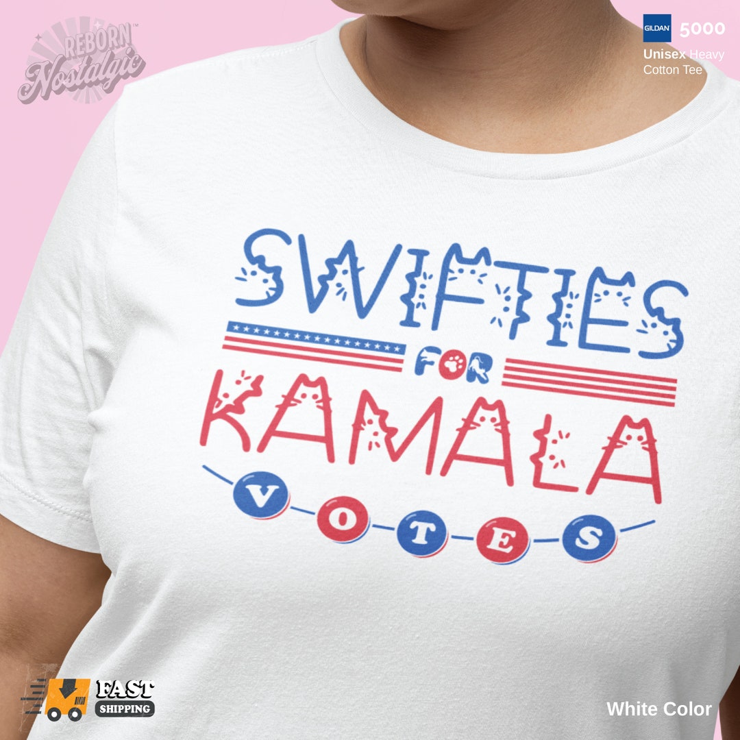 Swifties for Kamala Harris Vote 2024 Taylor Swift Inspired Patriotic ...