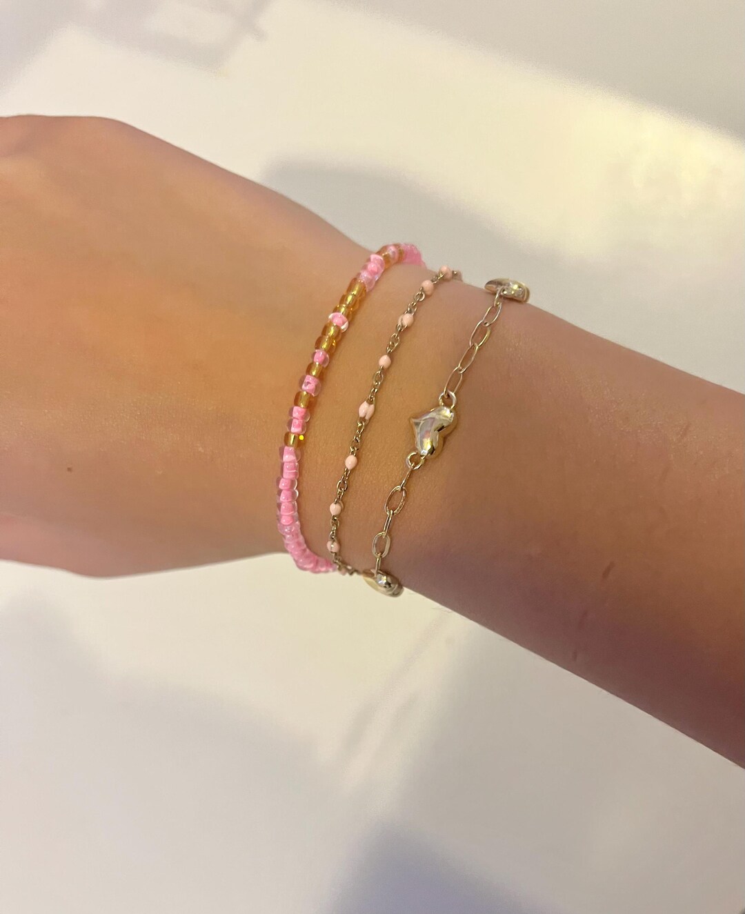 Breast Cancer Awareness - Pink Awareness Bracelet- Morse Code Bracelet ...