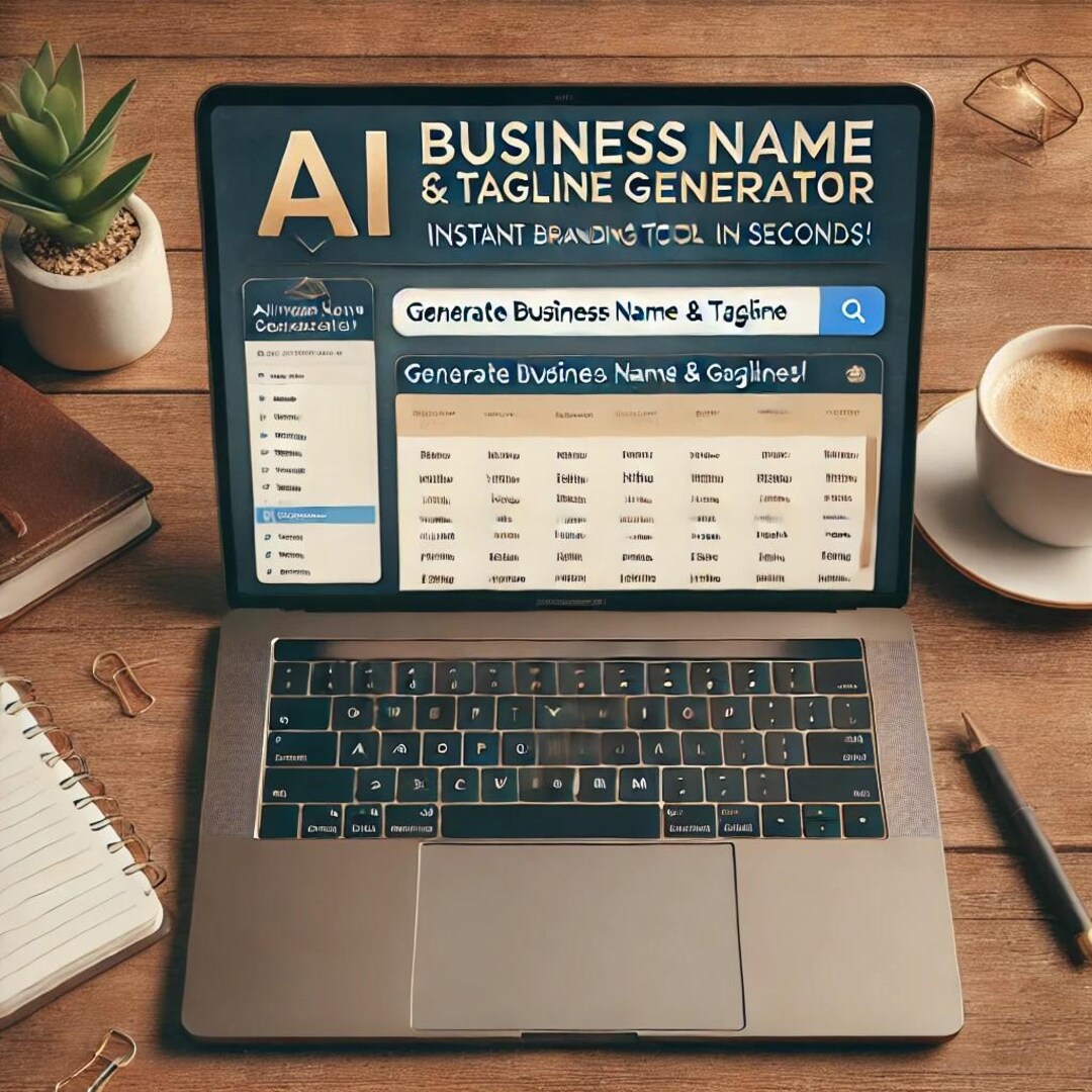 Ai-powered Business Name & Tagline Generator – Instant Branding Tool ...