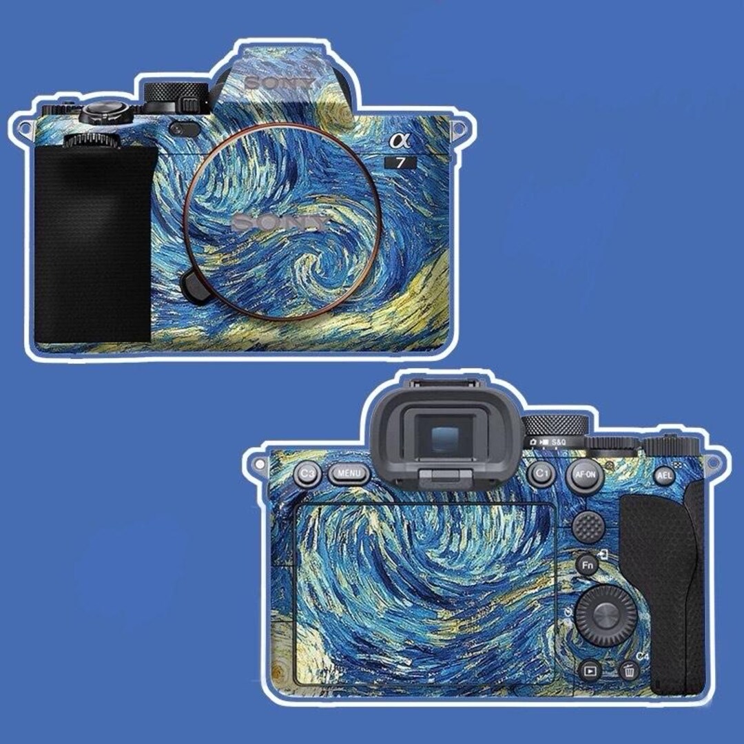 Camera Skin Body and Lens Skin Protective Sticker Film for Sony Canon ...