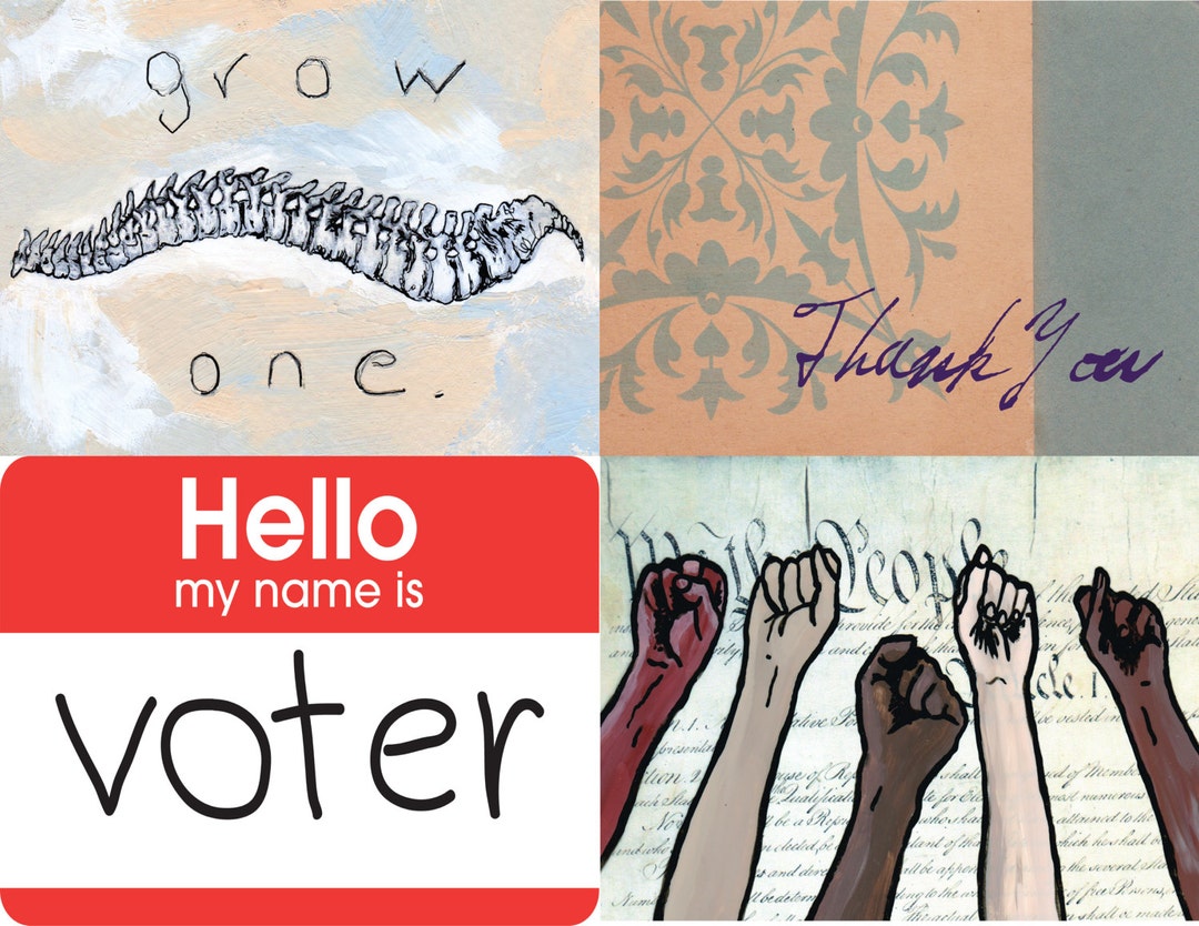 Print-your-own Political Postcards 4 for the Price of 1 - Etsy