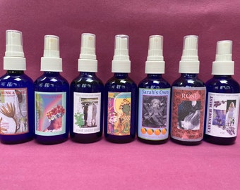 Happy Spray Organic Body Mist All Natural Aromatherapy Perfume Positive ...