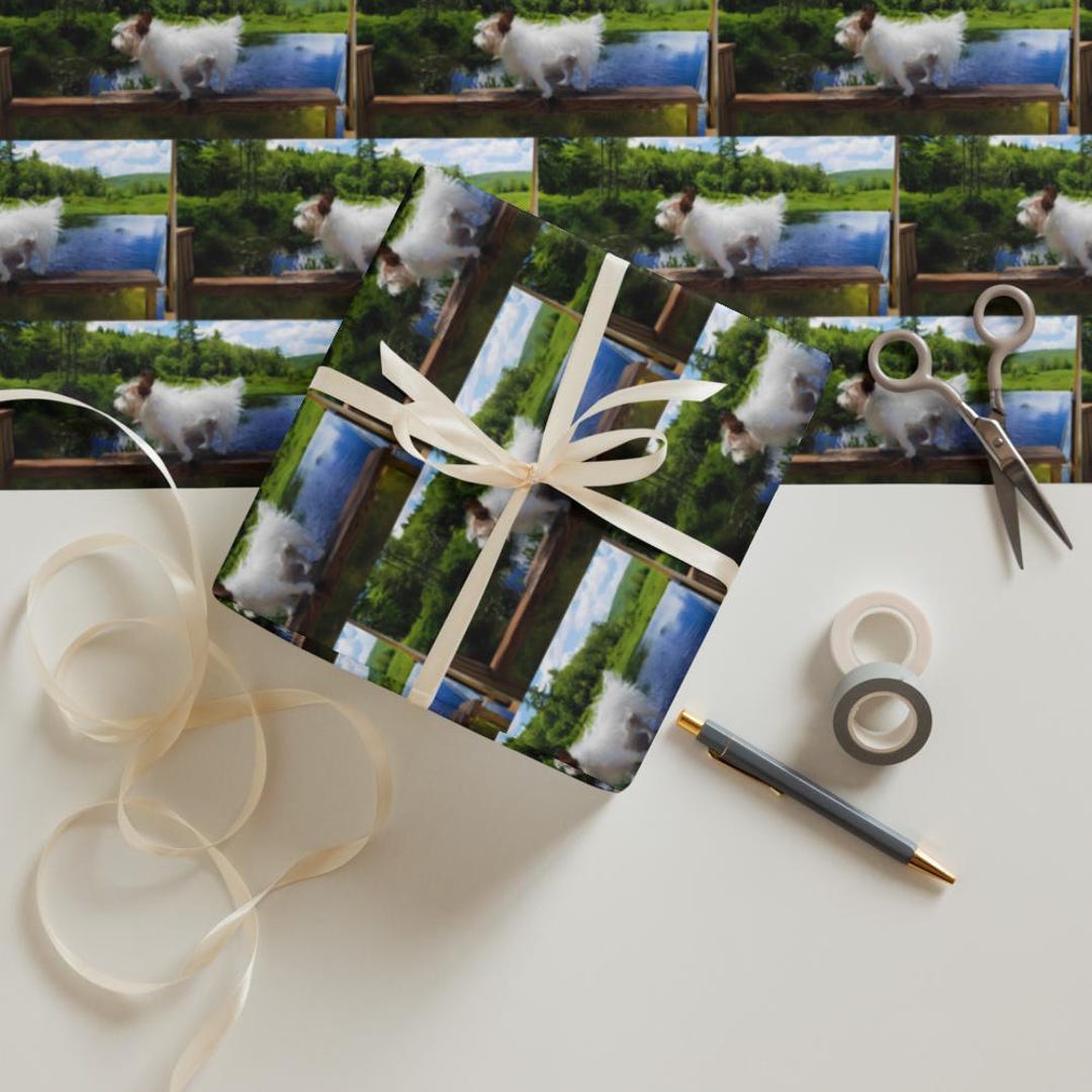 Jack Russell Terrier Wrapping Paper Sheets - Etsy