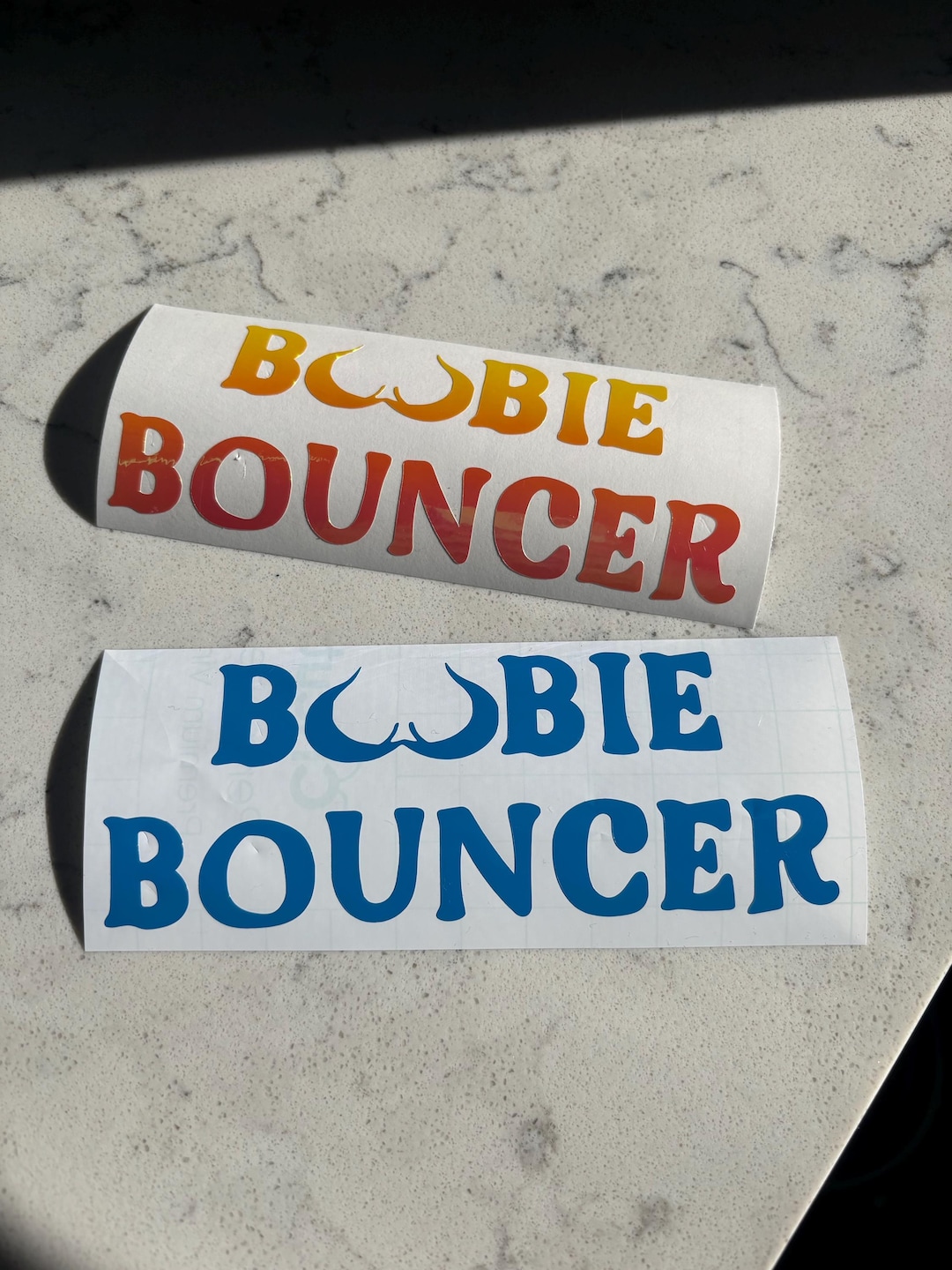 Boobie Bouncer Decal- Funny Decal- Bumper Sticker- Vinyl Decal- Window ...
