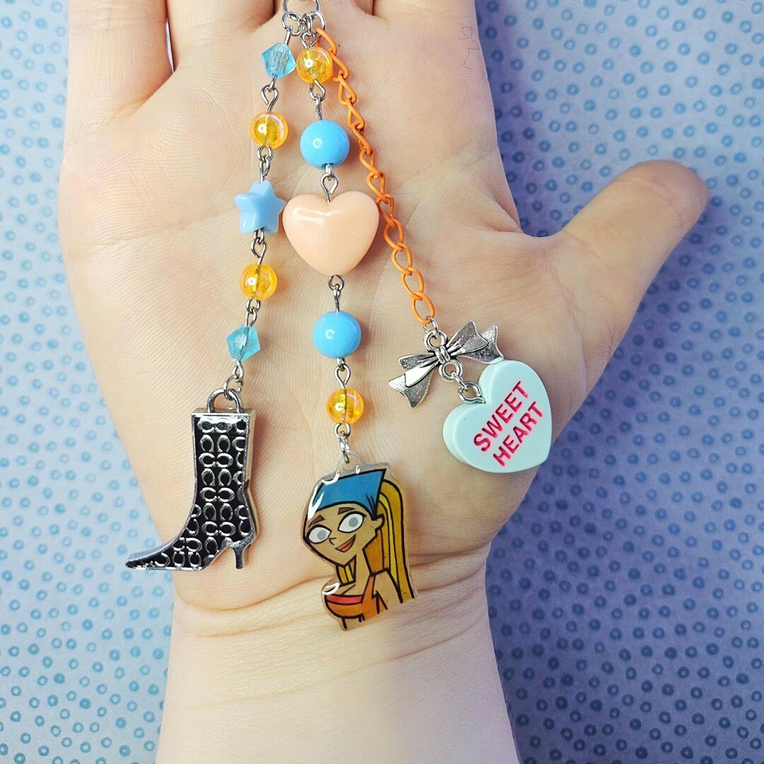 Lindsay Total Drama Island TDI Phone Strap Key Chain - Etsy