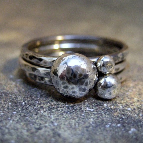 Rings etsy silver store