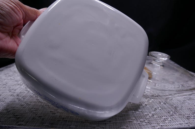 12pc Set Vintage Corning Ware Cornflower Blue Pattern Casseroles Dishes ...