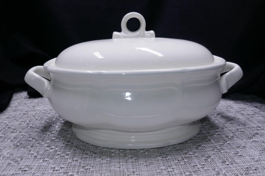 LOVELY Mikasa Vintage French Countryside Covered Serving Dish - Elegant ...