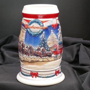 2025 Christmas Budweiser Beer Steins - Etsy