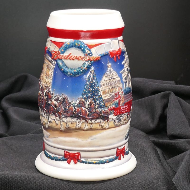 2025 Christmas Budweiser Beer Steins - Etsy