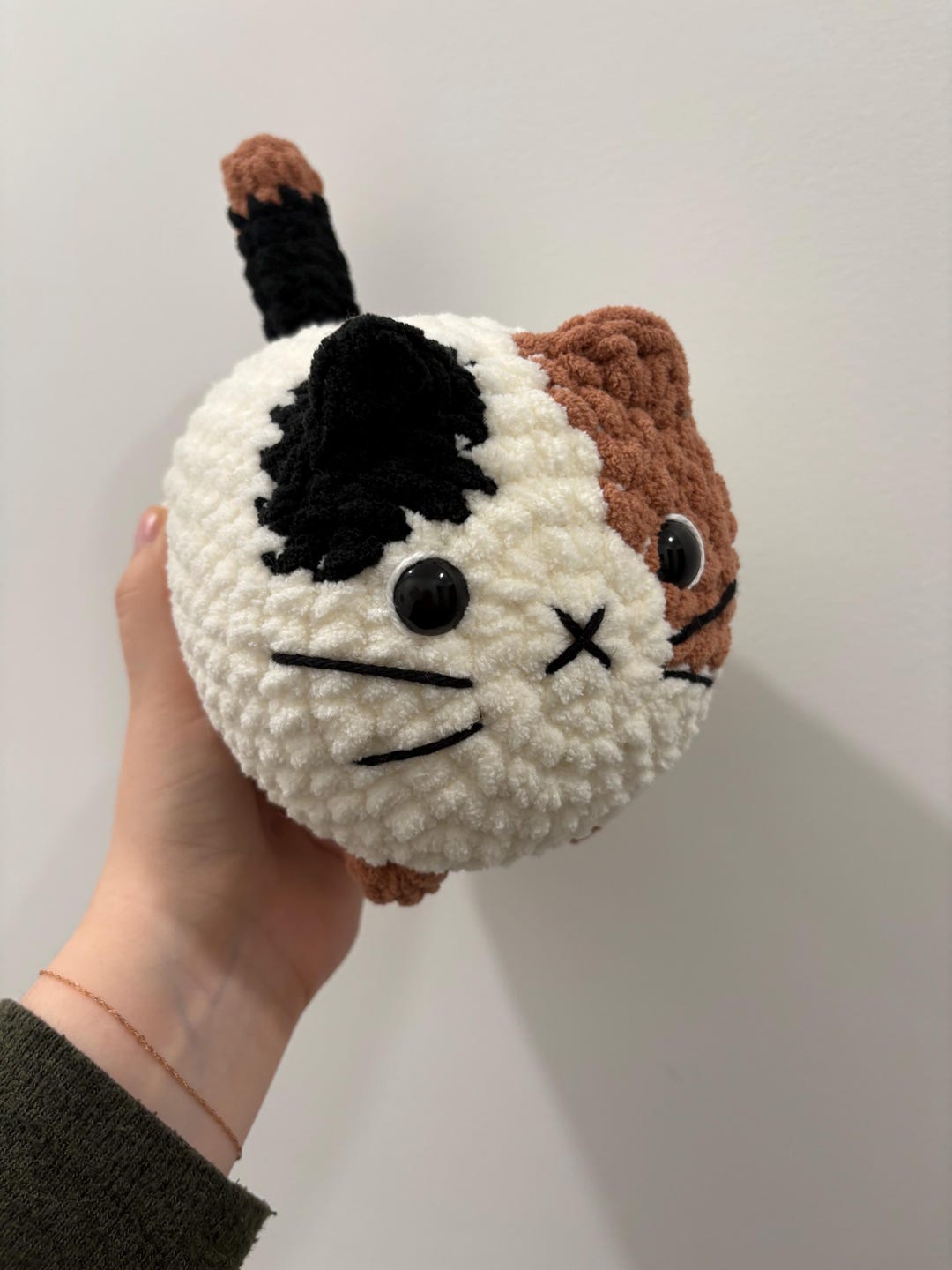 Plushie Loaf Cat - Calico - Handmade Crochet - Etsy