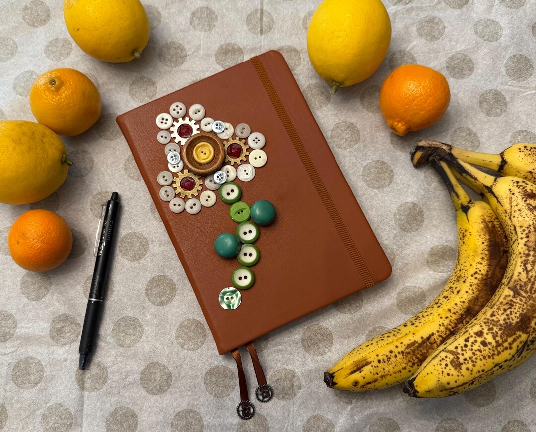 The Button Book: A Custom, Button and Charm Bedazzled, Hard-covered ...