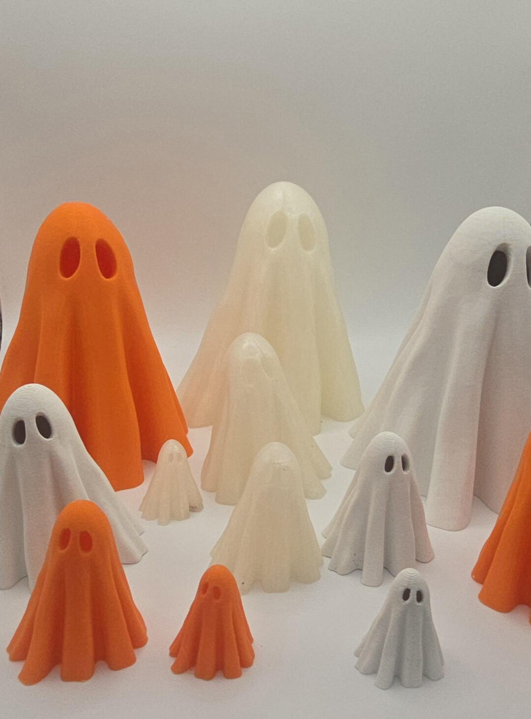 3D Printed Ghost Figurine | Whimsical Halloween Decor | Spooky Home ...
