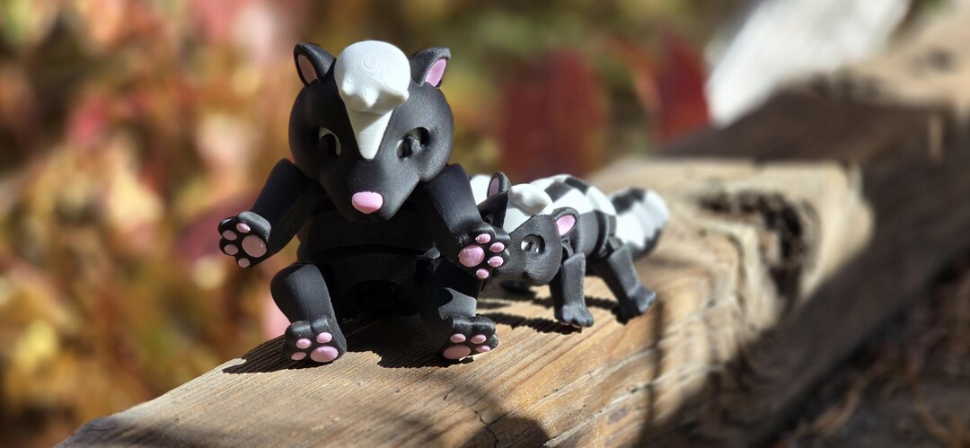 3d Printed Skunks - Etsy