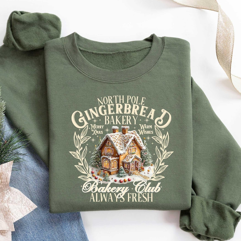 Gingerbread Sweater - Etsy