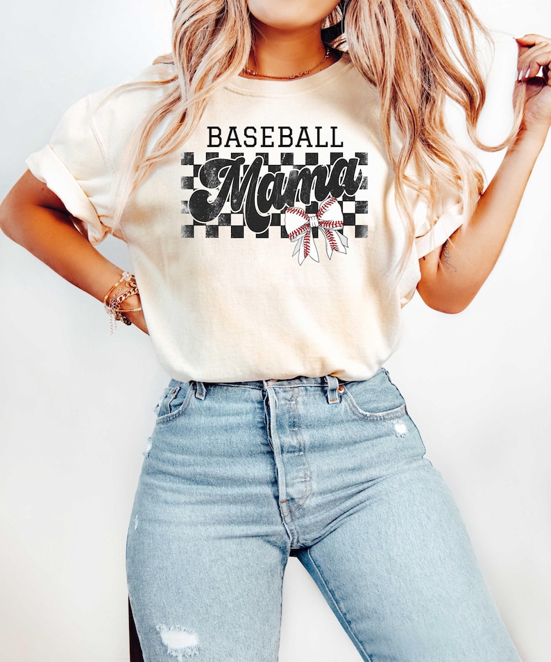 Baseball Mama Shirt, Baseball Mom Shirt, Baseball Shirt for Women ...