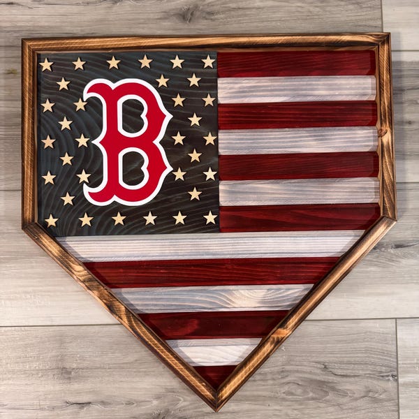 Home Plate Flag - Etsy