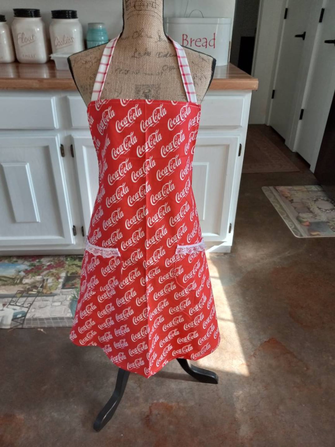 Coke Cola Print Womens Apron Size S/m/l/ Xl - Etsy