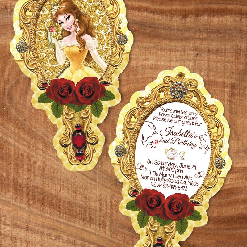 Mirror Invitation - Etsy